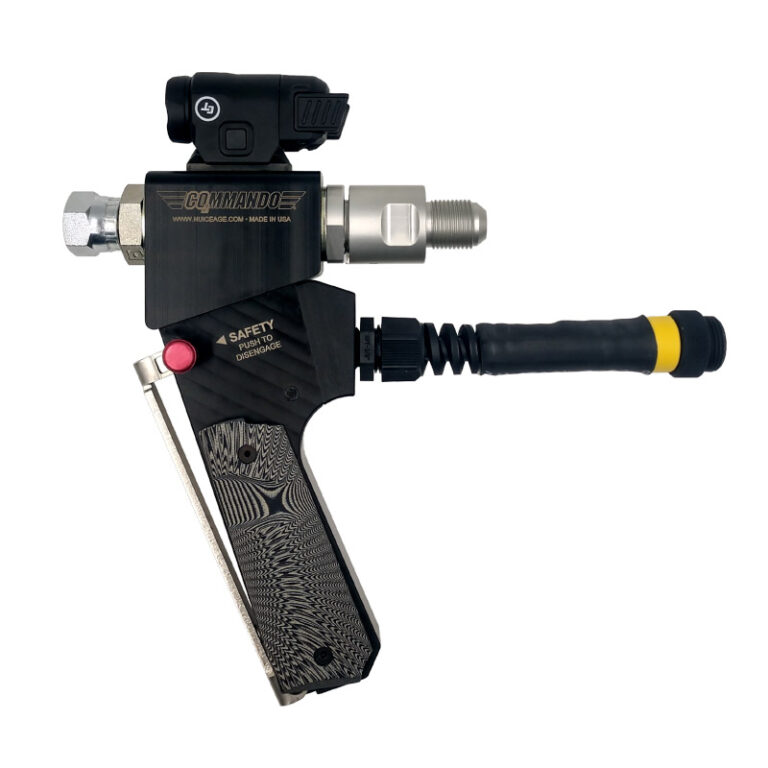 HD Blasting Gun for the Commando XP, 1/2" Throughput - Nu-Ice Dry Ice ...